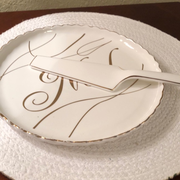 Grace’s Teaware | Holiday | Cake Plate With Matching Server Graces ...